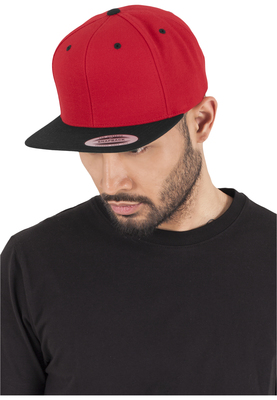 Classic Snapback 2-Tone red/blk one size - MERCHYOU