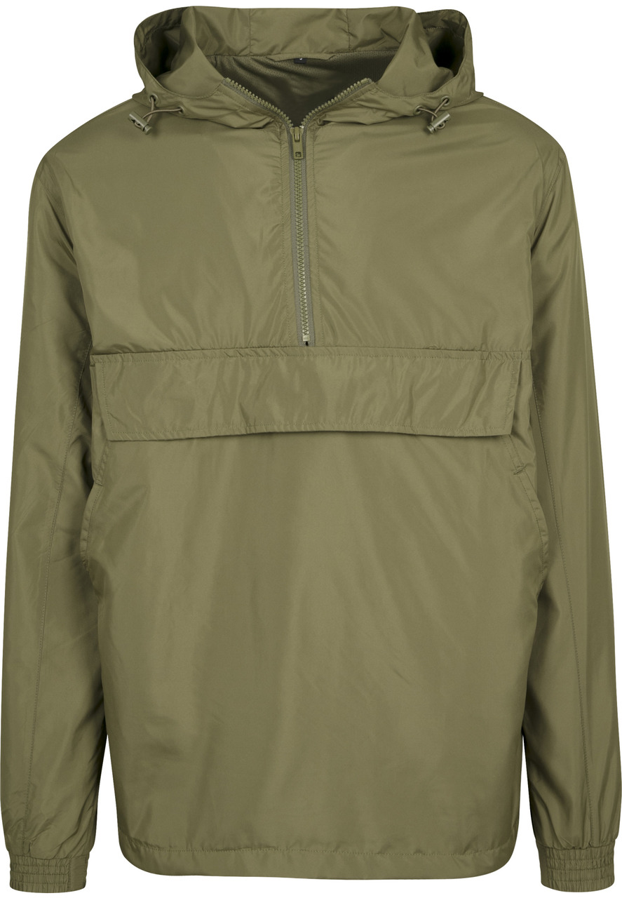 Basic Pull Over Jacket olive M - MERCHYOU