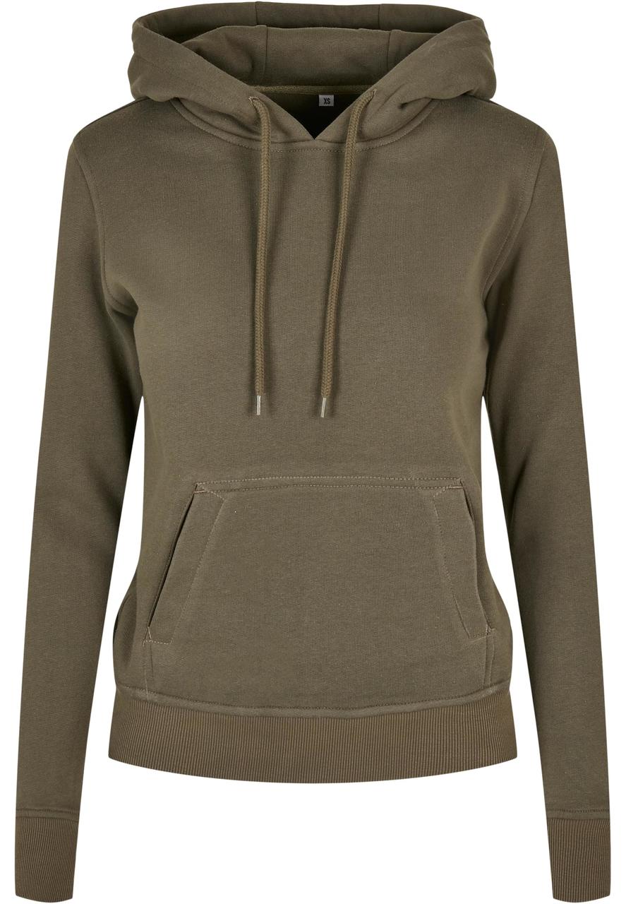 Ladies Organic Hoody olive M - MERCHYOU